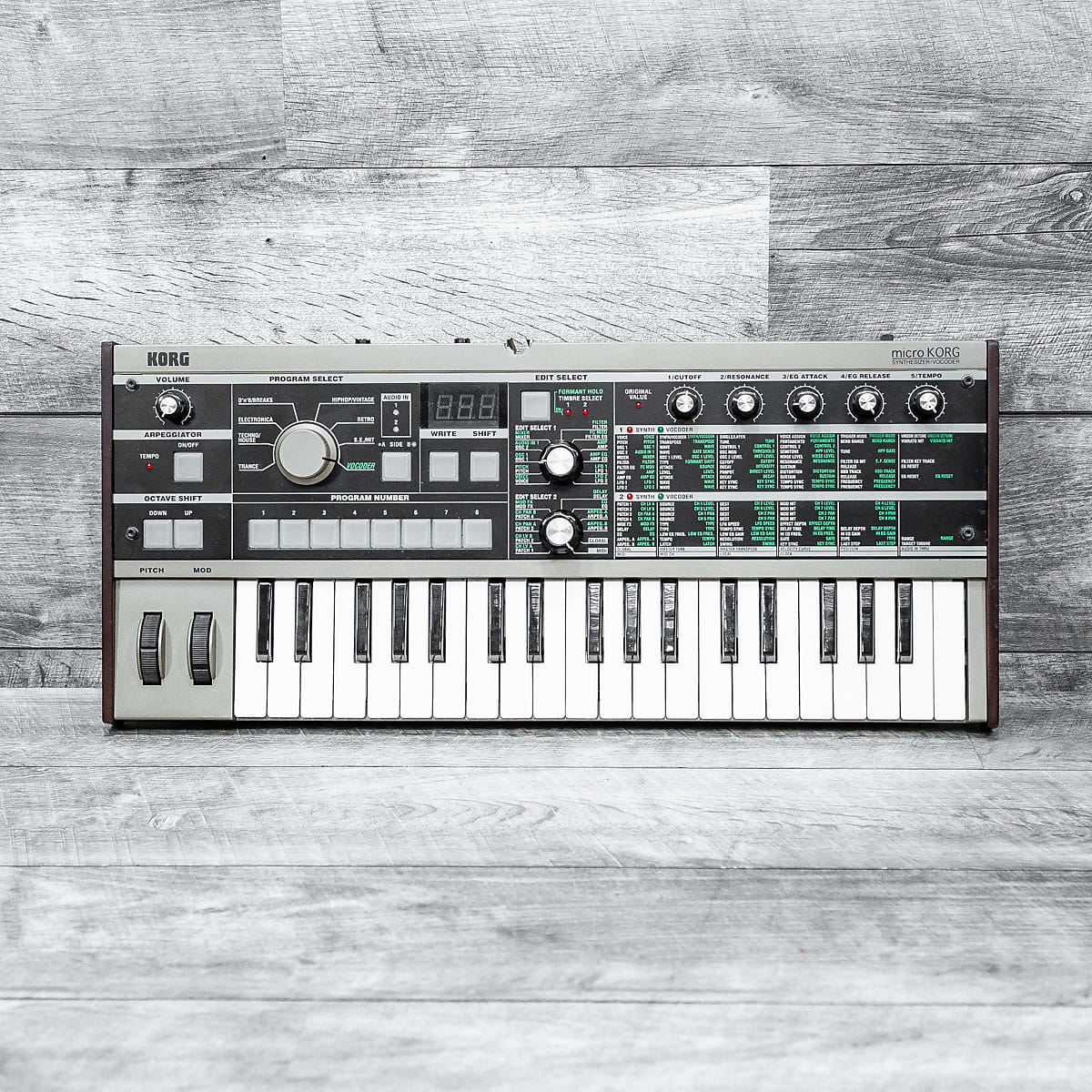 MATRIXSYNTH: Korg MicroKorg 37-Key Mini Synth & Vocoder