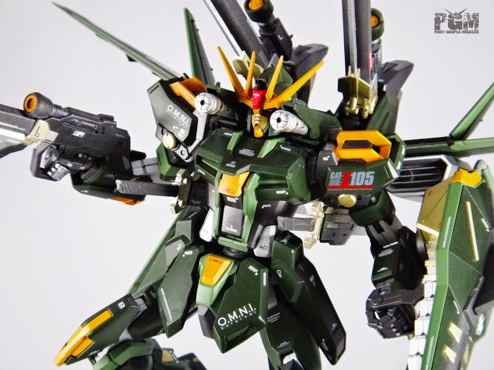GUNDAM GUY: GUNDAM GUY: READERS FEATURE GUNPLA BUILD - MG 1/100 Strike ...