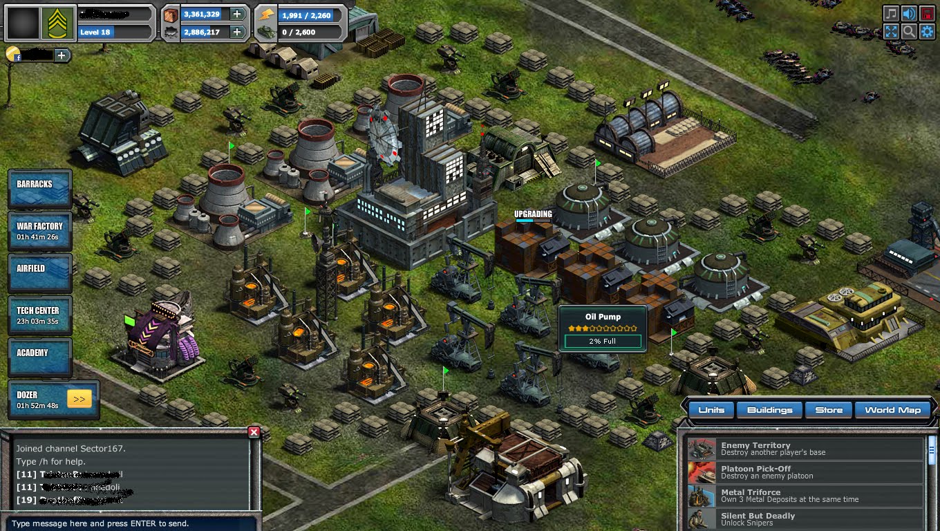 DarkRhinoX.com: War commander Facebook