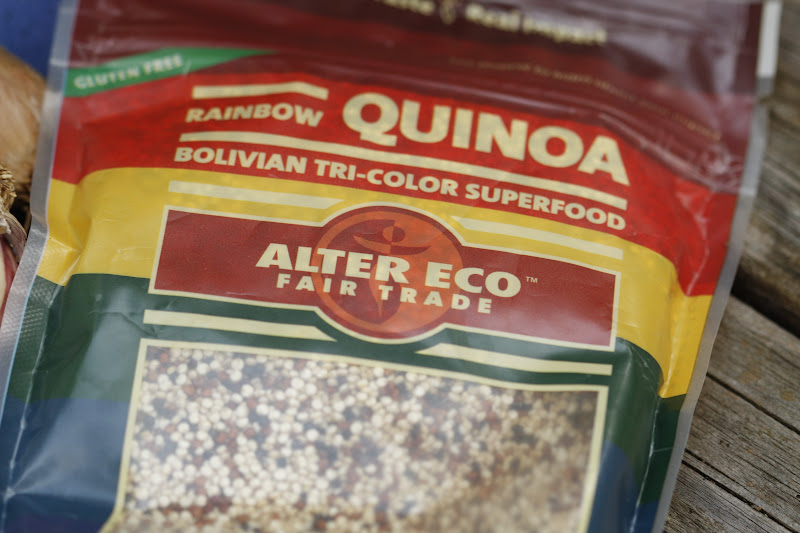 Food Connections: Roasted Red Pepper Quinoa with Sweet Potatoes