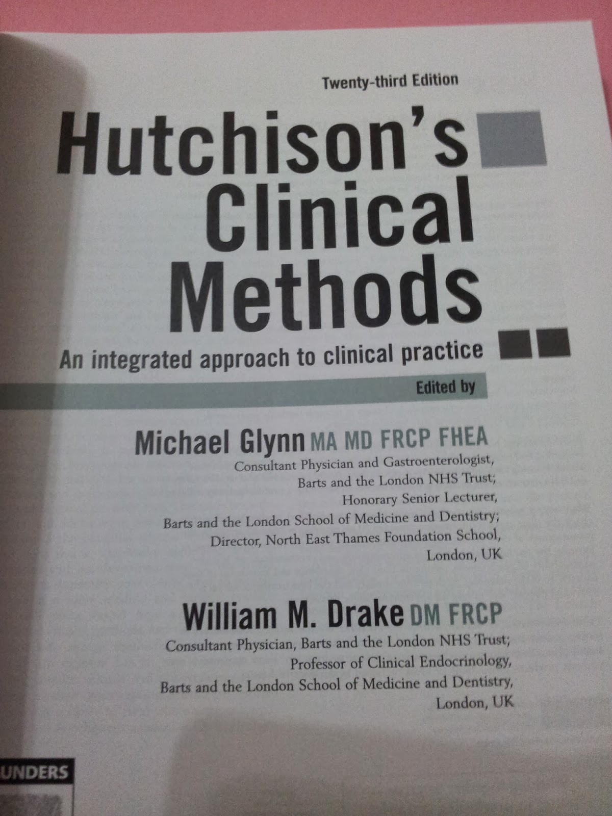 Bukumedik Blogspot (Medical Books Online Shoppe): Hutchison's Clinical ...