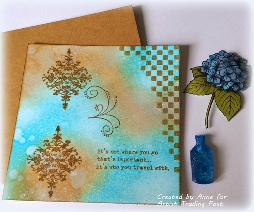 Artist Trading Post: April's Guest Designer - Anne Redfern