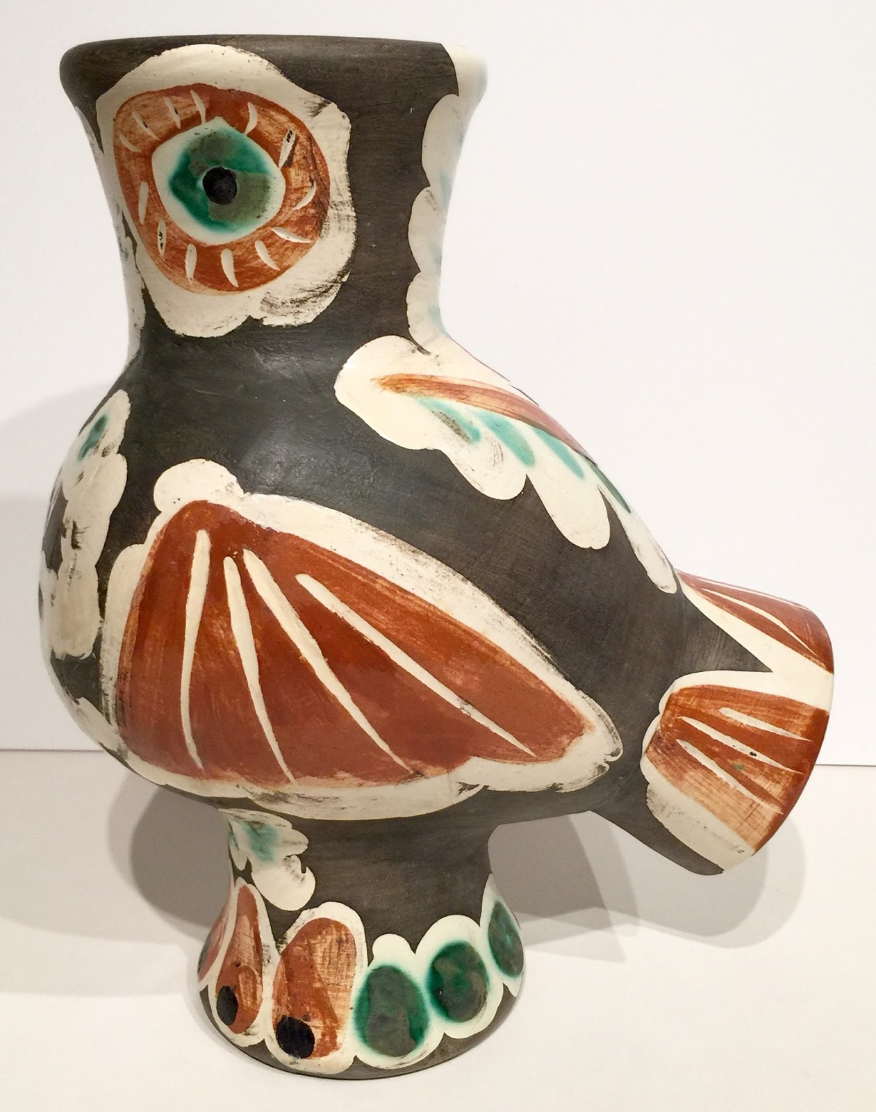 Modern & Contemporary Art Collection: Chouette (Wood Owl) Vase by Pablo ...