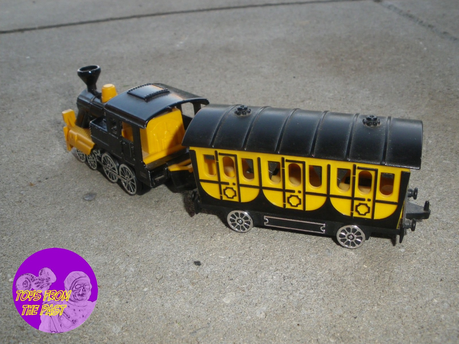 Toys from the Past: #86 MAJORETTE – SONIC FLASHERS' YELLOW TRAIN (ref ...