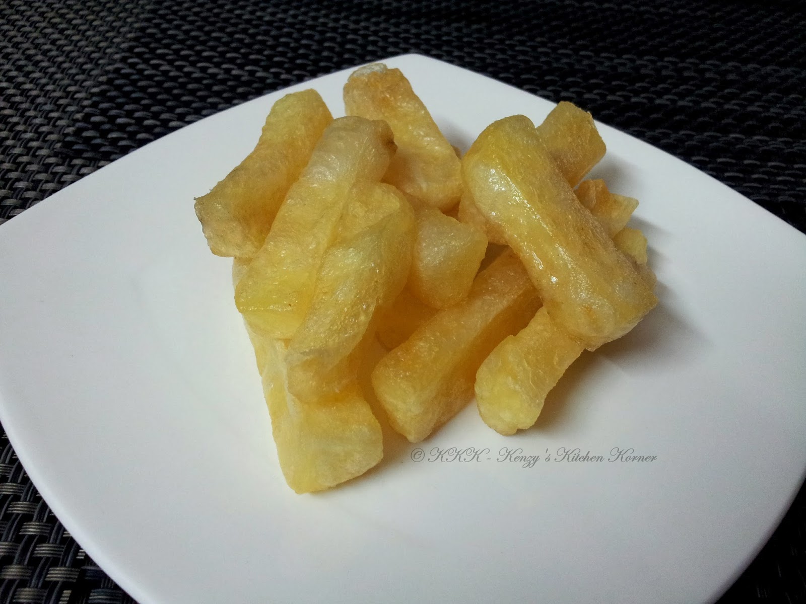 Kenzy's Kitchen Korner... : Triple Cooked Chips