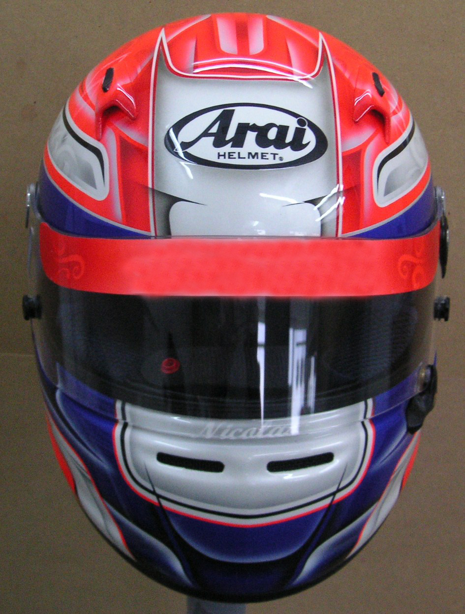 Hand Painted Helmets - Design your helmet today..!!: Hand Painted Arai ...