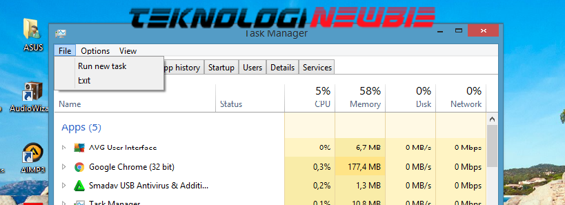 Cara Mengatasi Black Screen / Layar Hitam pada PC