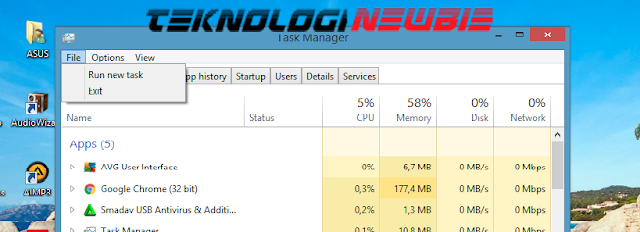 Cara Mengatasi Black Screen / Layar Hitam pada PC