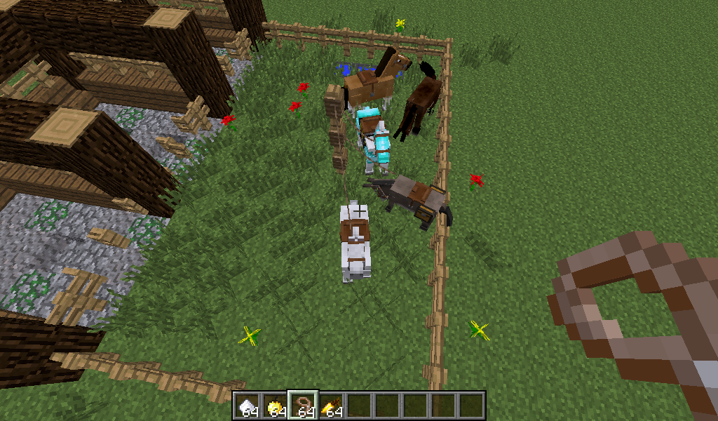 NextCraft: Minecraft, Horses And Donkeys.
