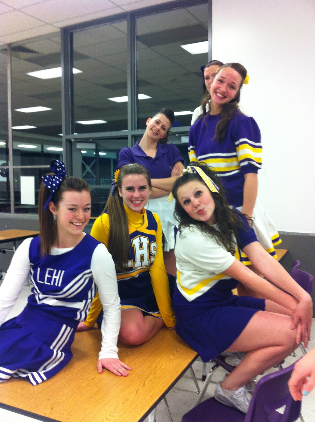 LEHI HIGH SCHOOL CHEER: MORE PHOTOS! 2009-2012