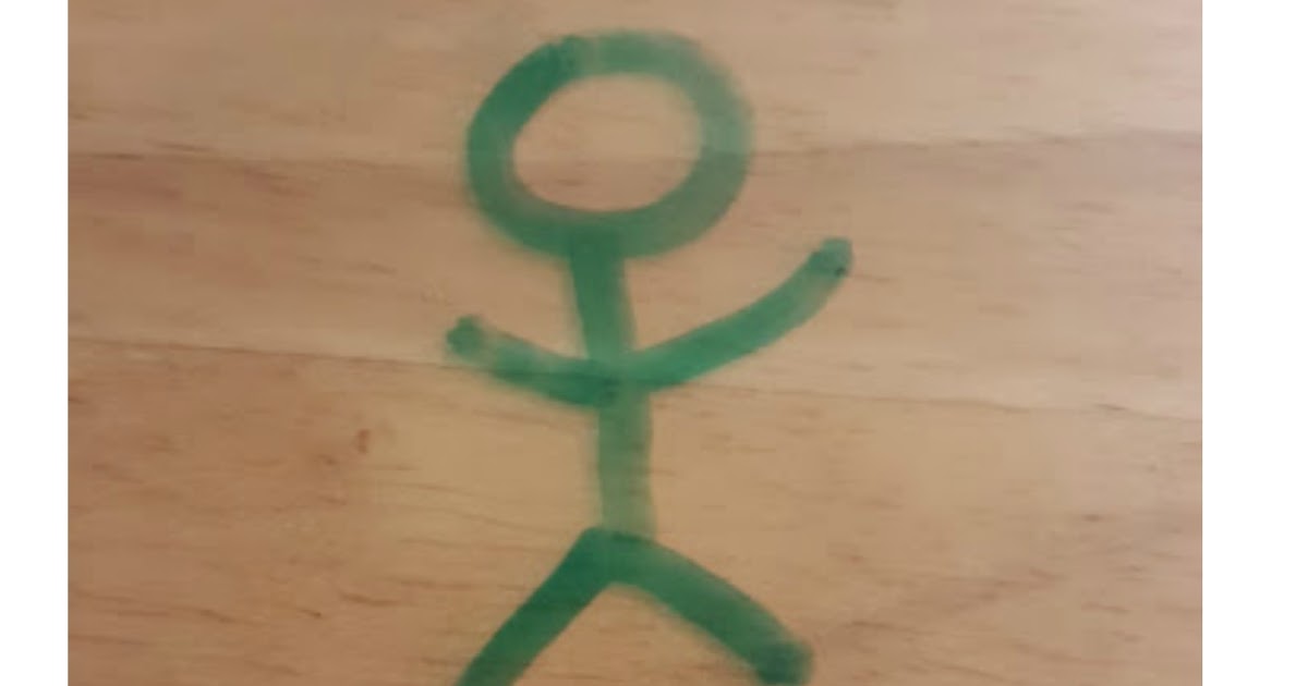 Dancing Stick Figure- A Fun Art and Science Activity - Mommy's Block Party