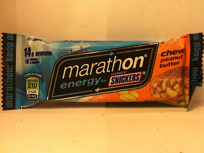 Crazy Food Dude: Review: Marathon Chewy Peanut Butter Energy Bar ...