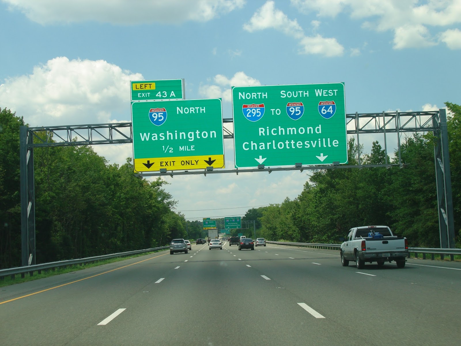 Luke's Signs: Interstate 95 & Interstate 295 - Henrico County, VA