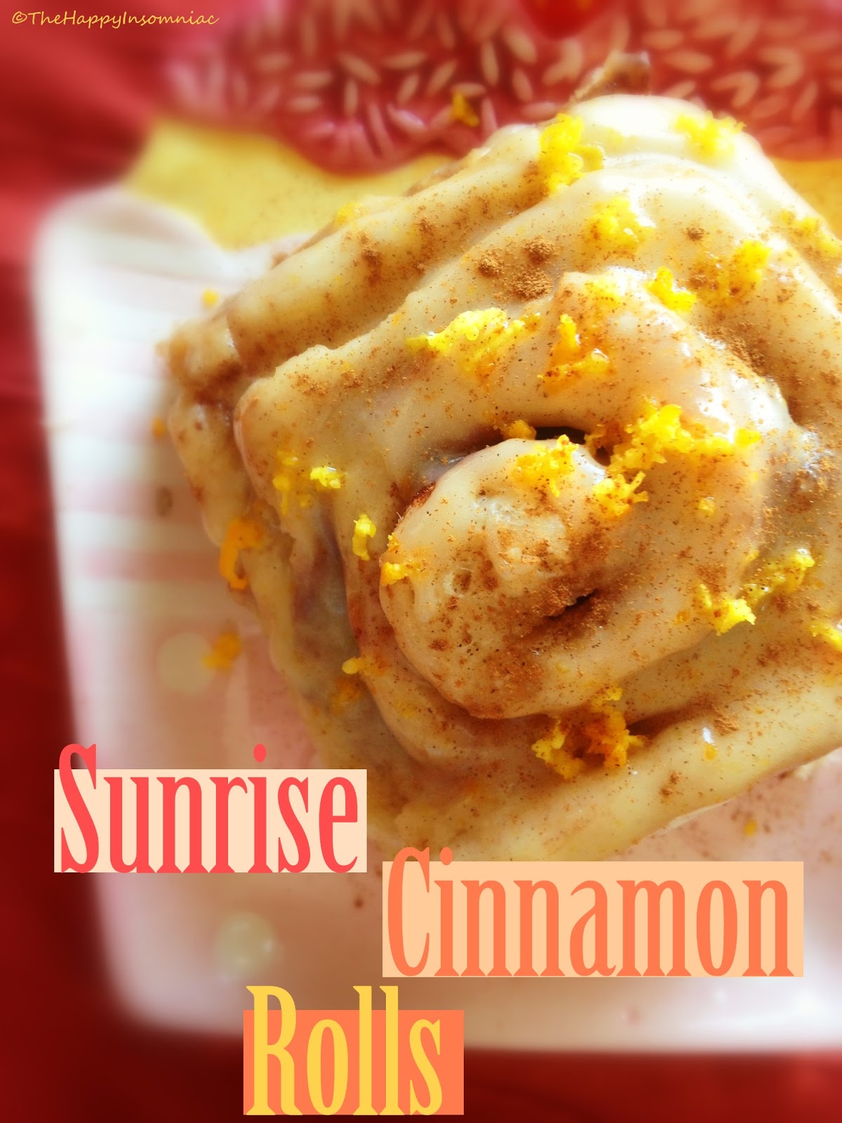 the happy insomniac: Sunrise Cinnamon Rolls (Vegan)