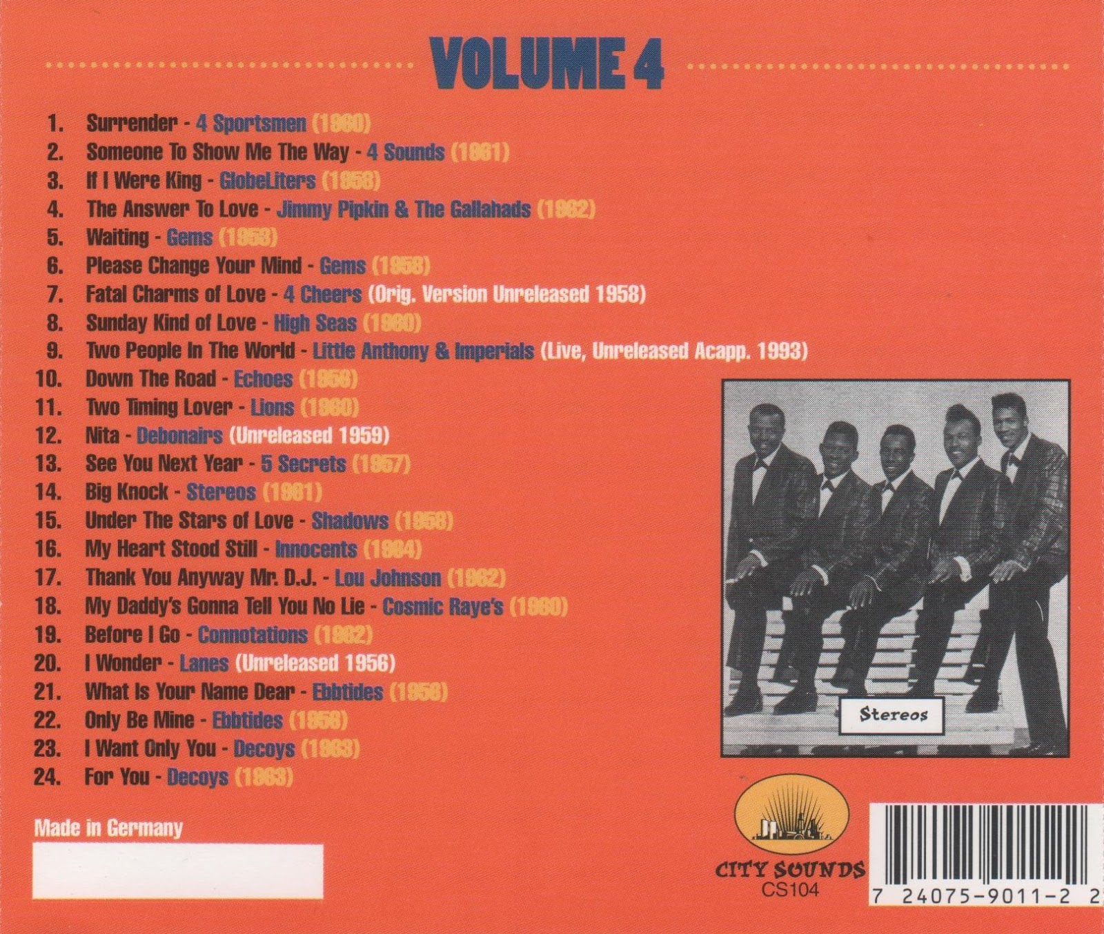 Doo Wop n Soul Oldies: Rare And Unreleased Group Harmony Gems