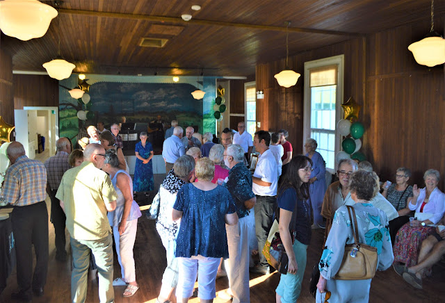 Camera on King & Aurora : Restored Laskay Hall opens at Kinghorn...