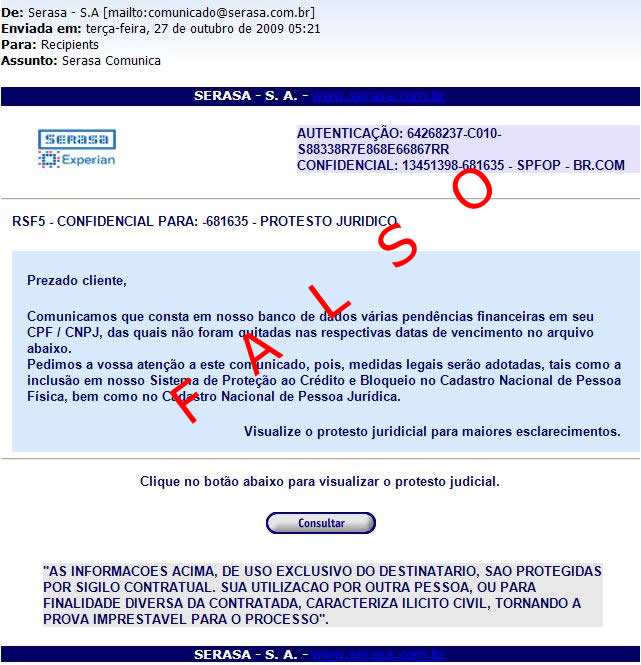 Dicas da Profa.Carla Moura: Dicas contra emails falsos