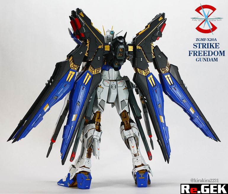 Custom Build: MG 1/100 Strike Freedom Gundam [Ver. 1.5]