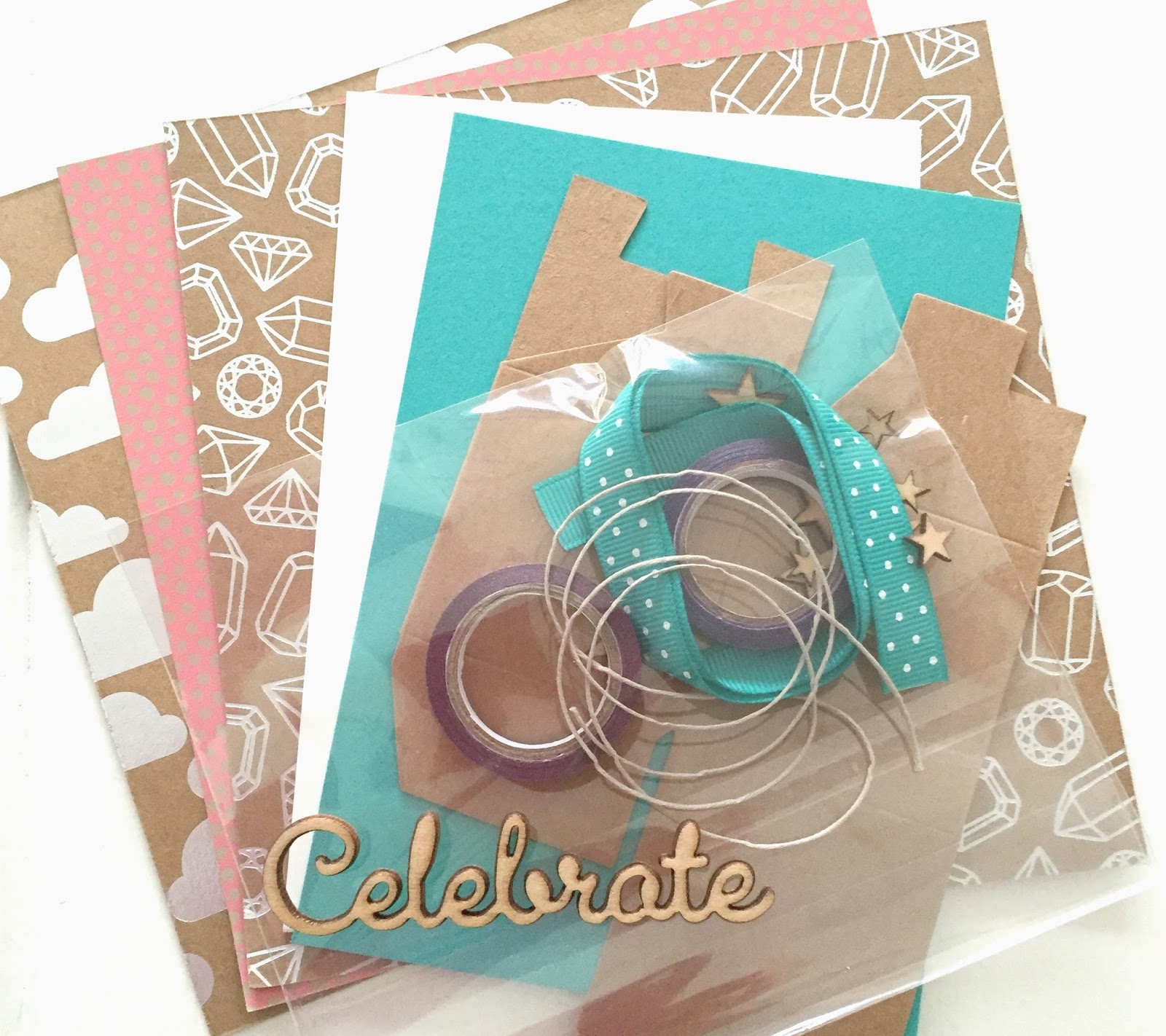 Mix & Match #5, I'm Glad We're Friends - Patterned Paper