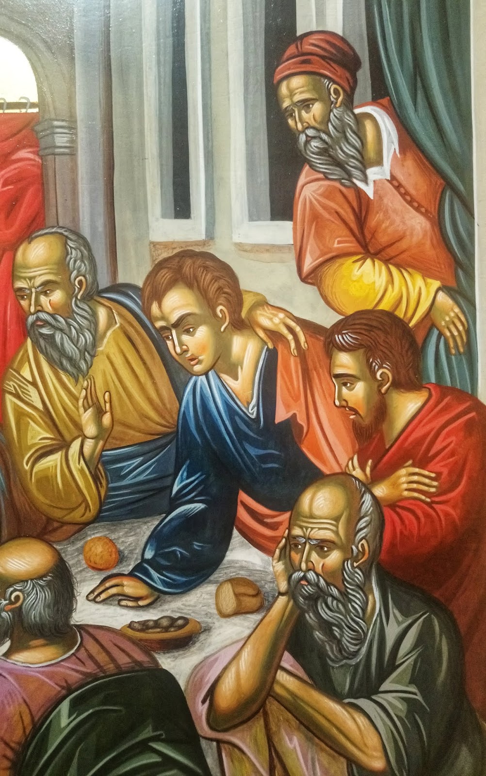ΒΥΖΑΝΤΙΝΕΣ ΑΓΙΟΓΡΑΦΙΕΣ ΔΙΑ ΧΕΙΡΟΣ ΤΑΞΙΑΡΧΗ ΓΙΑΝΝΙΚΟΥ: Ο ΜΥΣΤΙΚΟΣ ΔΕΙΠΝΟΣ