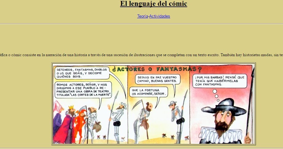 LA PANDA DE QUINTO LENGUA: LA TIRA CÓMICA