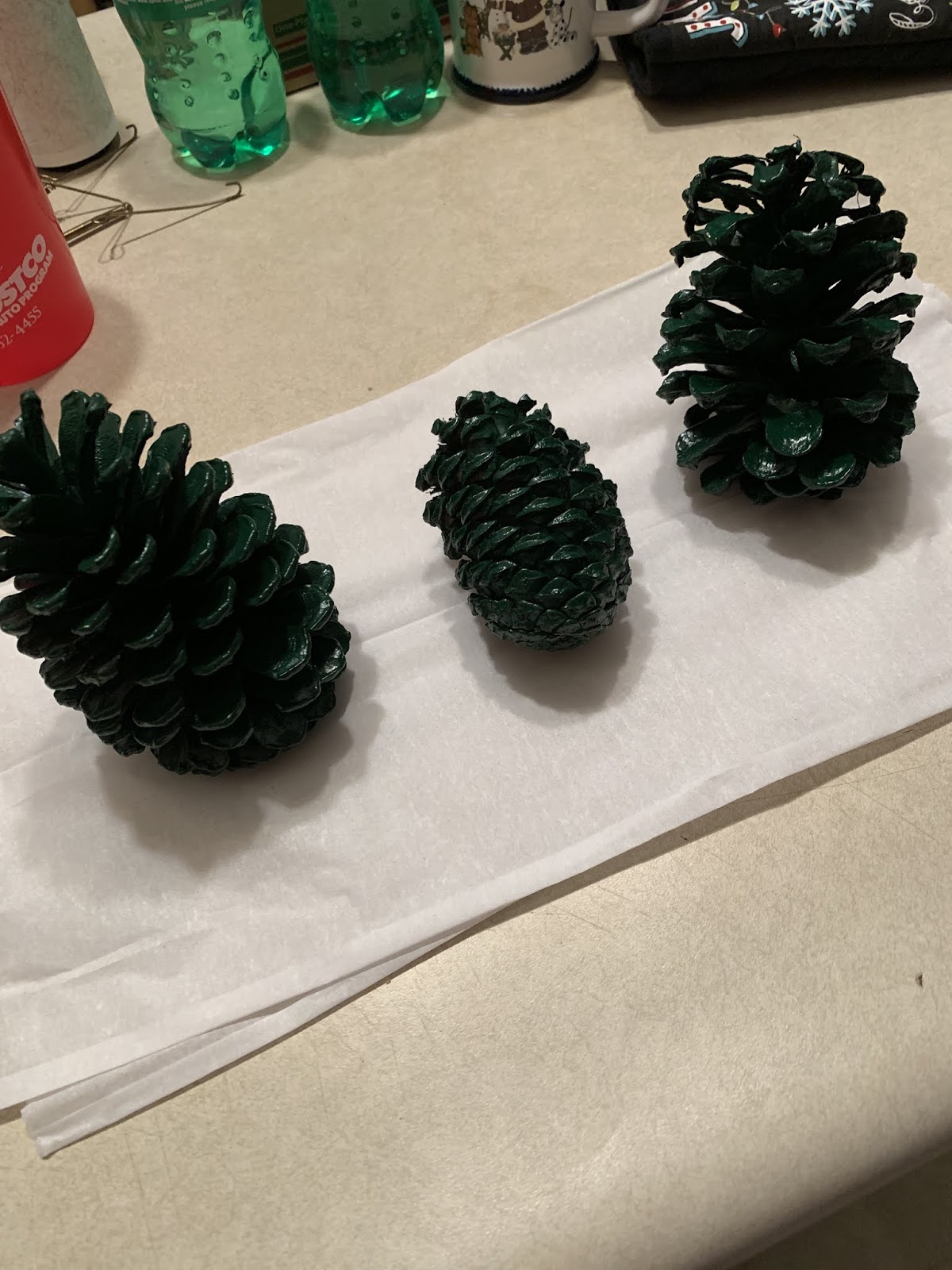 LilacsNDreams: Vintage Wood Blocks Pine Cones Crafting Repurpose Handmade