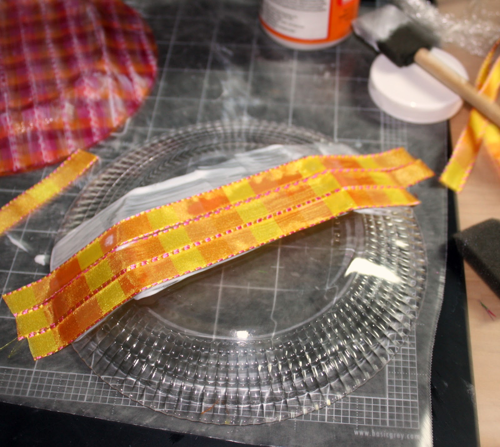 Paper and Ink Playground: May Arts Design Team Call - ribbon plates ...