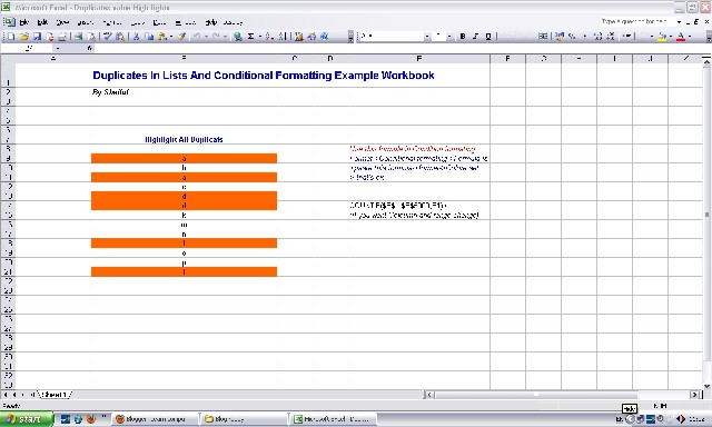 Ms Excel duplicate value highlights very easy way. | Learn Computer Ms Excel duplicate value highlights very easy way. | Learn Computer