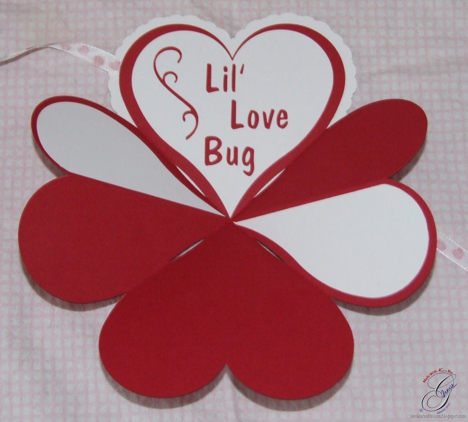 Jamie's Craft Room: Heart Explosion Card Funtime Tutorial