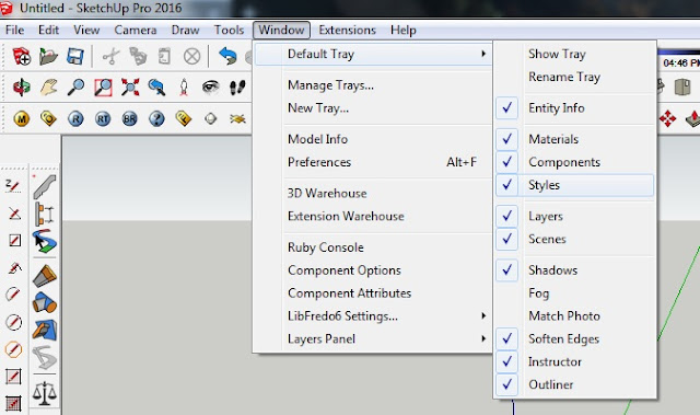 Cara Menempatkan Gambar Atau Watermark di SketchUp - Tutorial Autocad ...