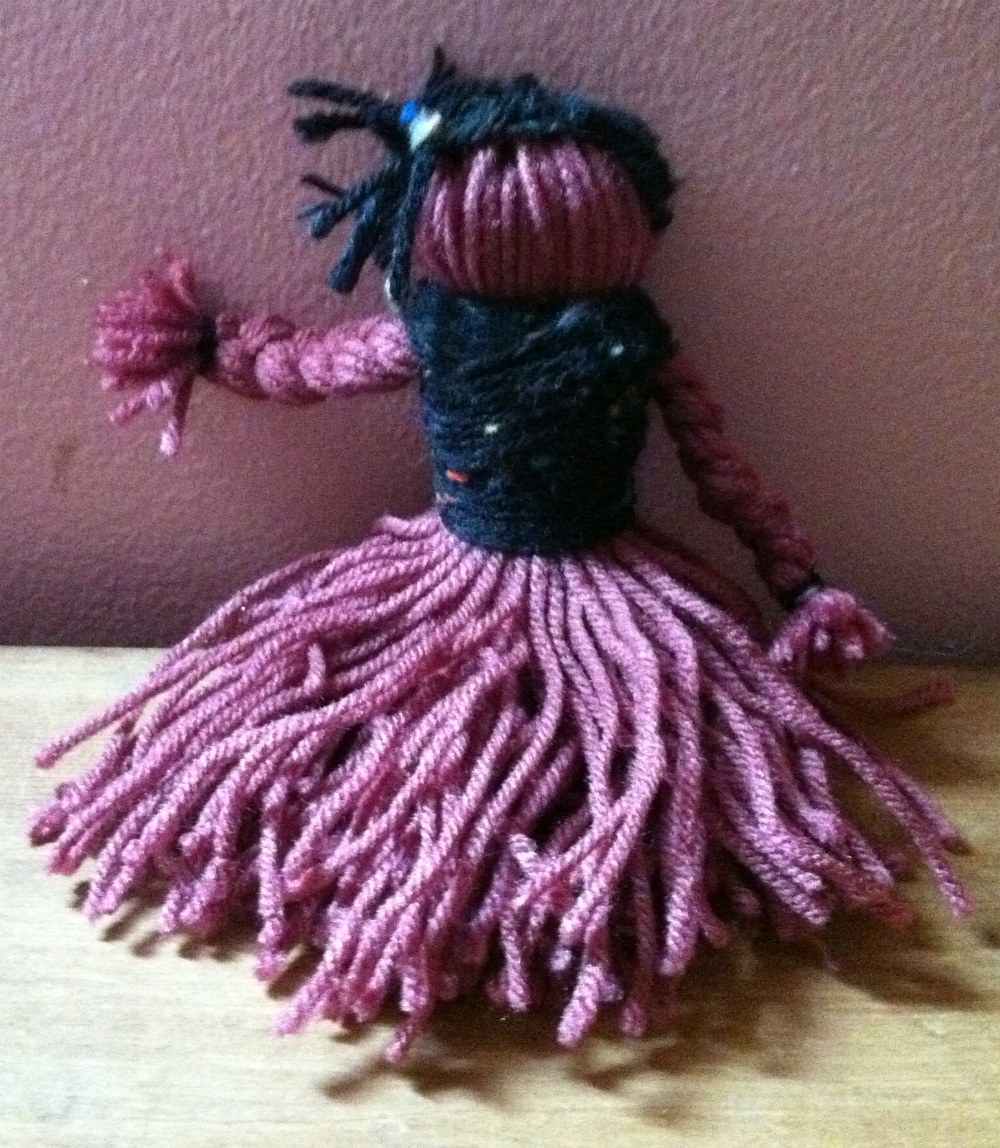 Dala at 5:22 AM Share | Yarn dolls, Yarn crafts, Yarn