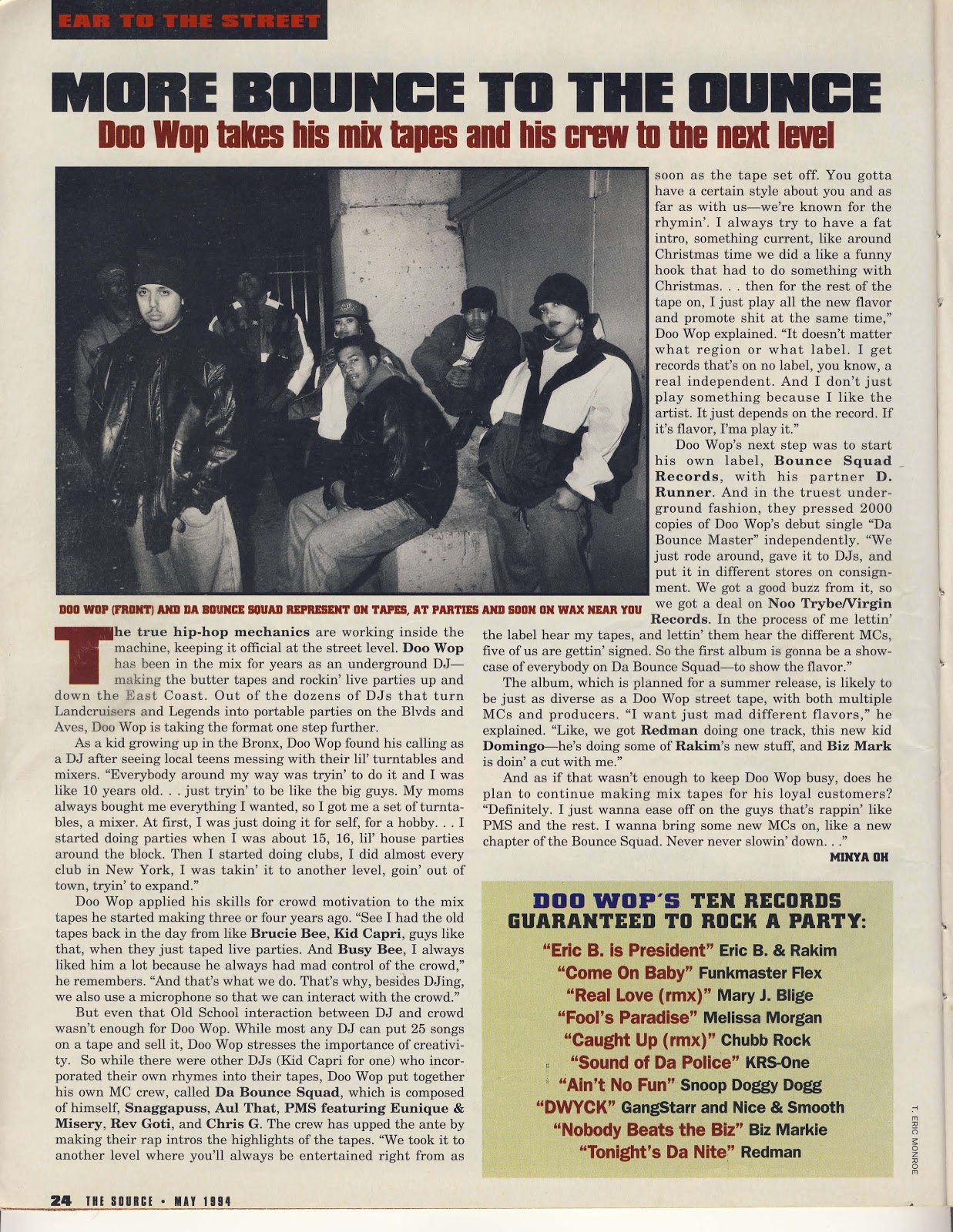 THIMK: The Source May 1994 issue (and Fat Tape) featuring Queen Latifah ...