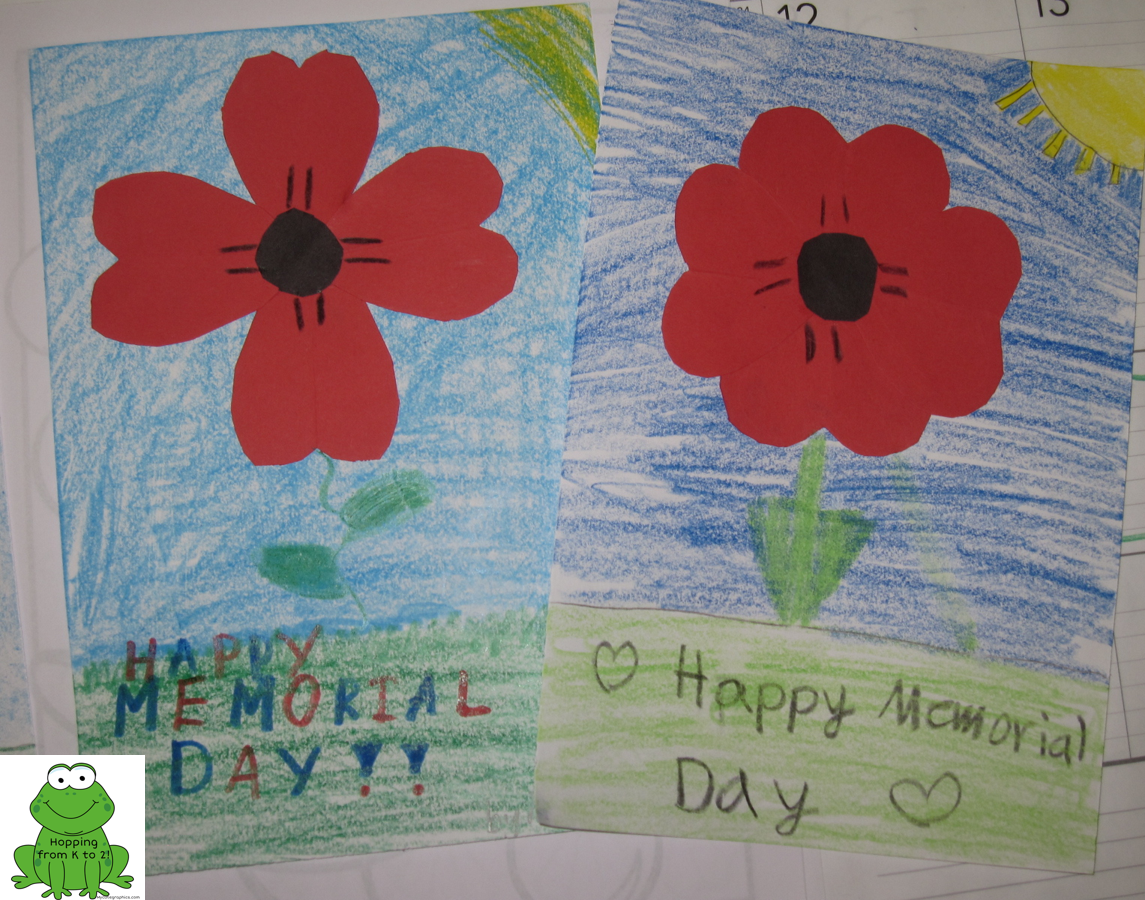 Hopping from K to 2!: Free Memorial Day Activities and Crafts
