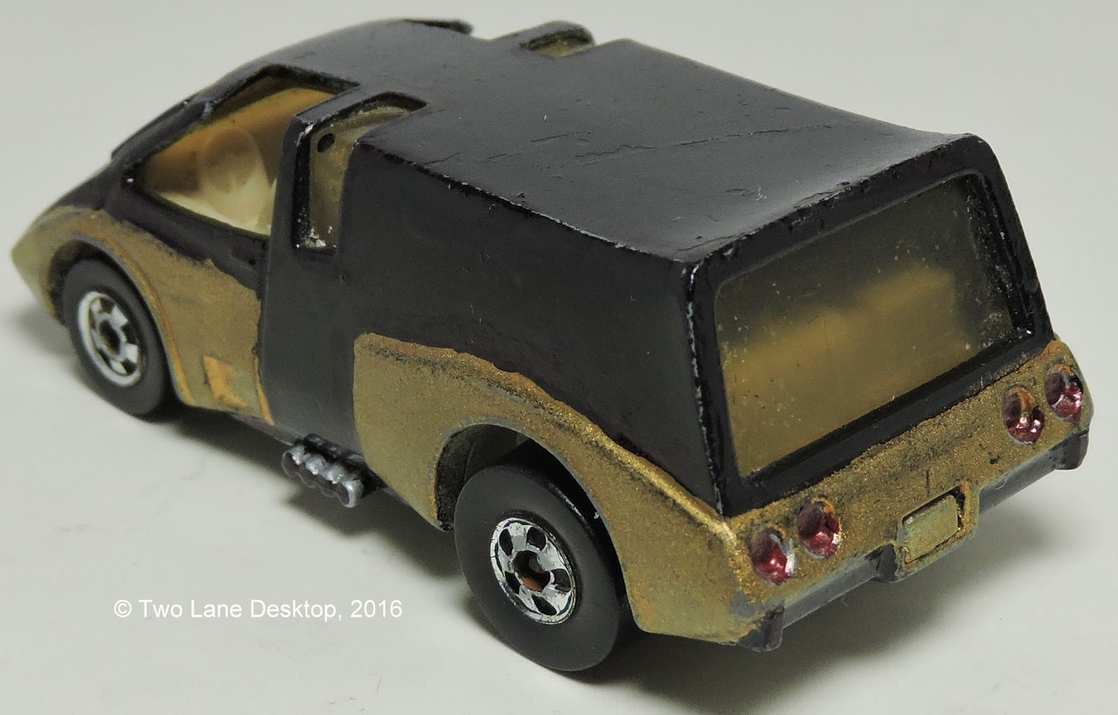 Hot Wheels Dodge D50 pickup and Vette Van