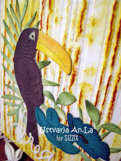 Ustvarja An.La: {Sizzix} Tropical Bird