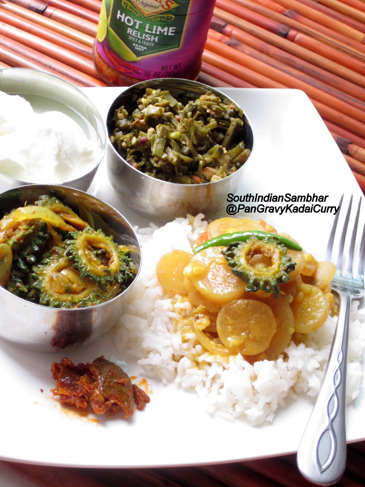 Pan Gravy Kadai Curry: The Nuances of Making a South-Indian Sambhar ...