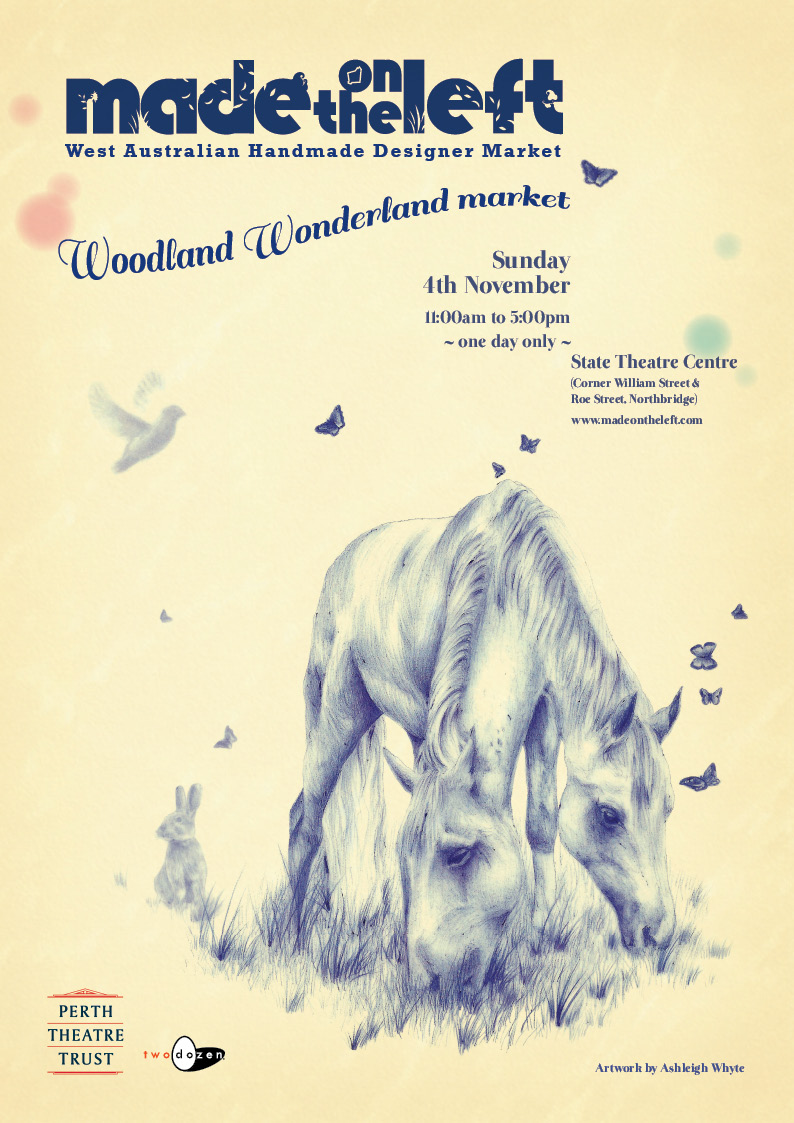 Made On The Left: Unveiling our spring market poster!