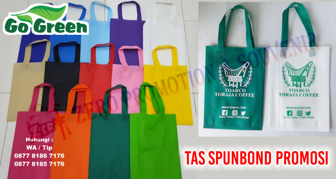 Tas Spunbond Promosi - Tas Souvenir - Tas Kanvas - Goodiebag ...