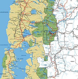 Mapa Bariloche Politico | Mapa de Argentina Completo