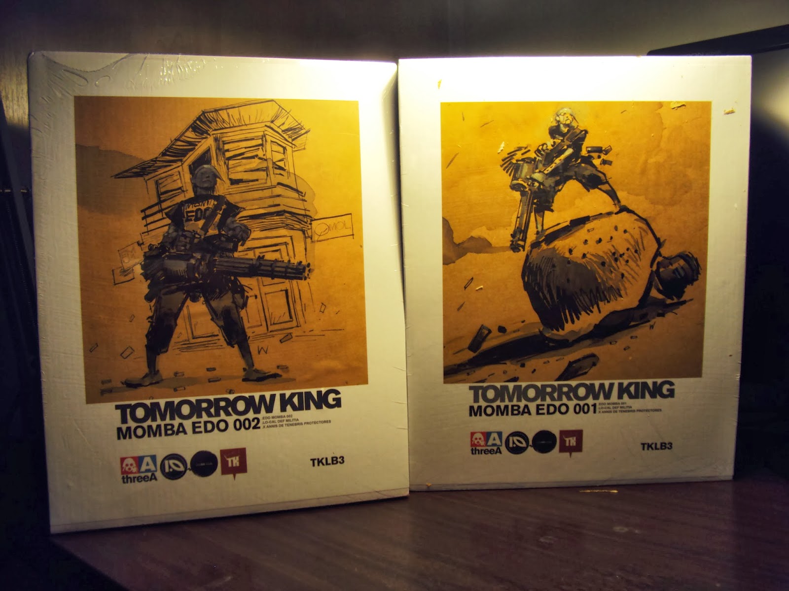半支煙 pt 二: ThreeA - Popbot : Tomorrow King Edo 2 Pack.