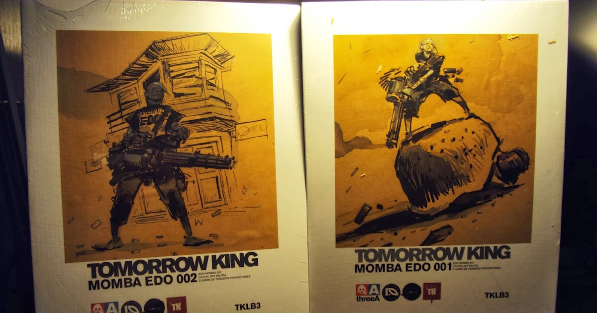 半支煙 pt 二: ThreeA - Popbot : Tomorrow King Edo 2 Pack.