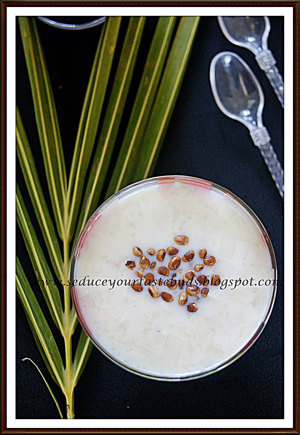 Elaneer Payasam | Tender Coconut Kheer - Seduce Your Tastebuds...