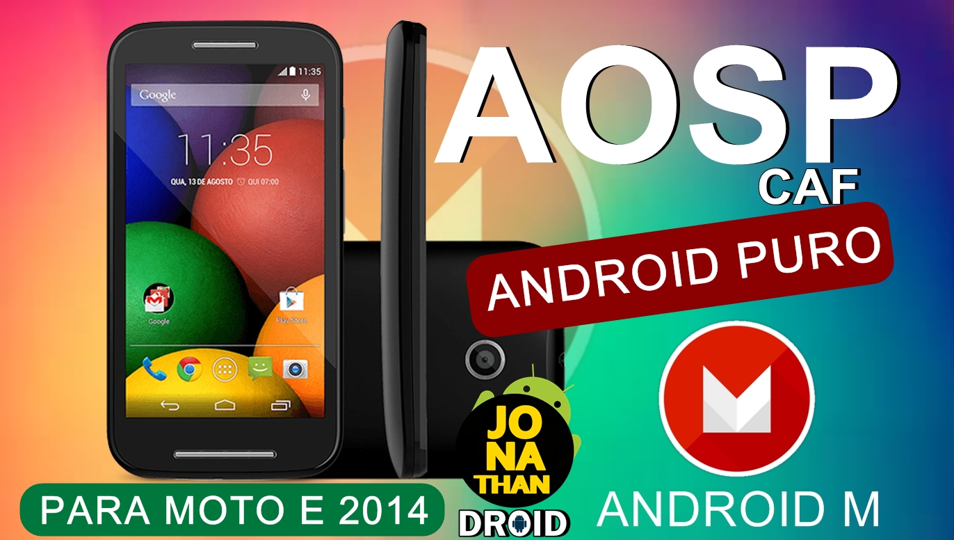 ROM - AOSP Android Puro - Marshmallow 6.0.x - Condor ...