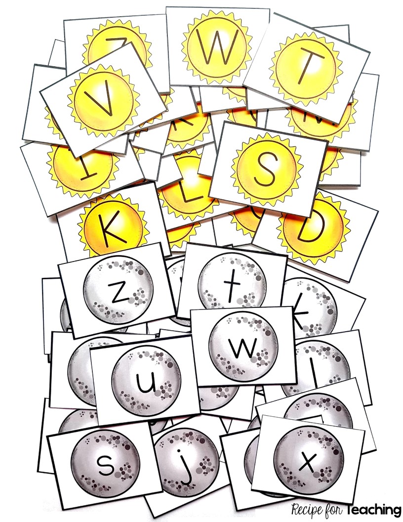 Sun and Moon Match - Recipe for Teaching