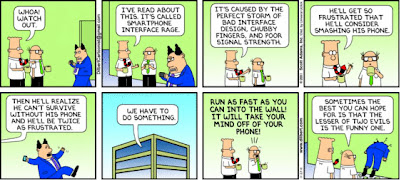 1963 Eastern Hills High School EHHS Highlanders: Dilbert - Smart Phone Rage