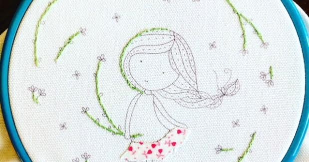 Storytelling Through Embroidery | At Home with Jemma