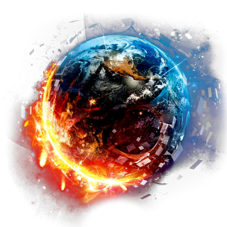 Render - Planeta em destruição | Senhor dos Renders