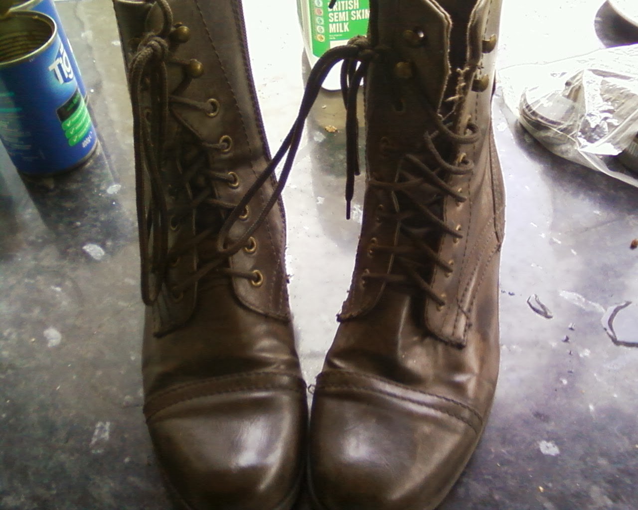 Wheelbarrow Fairy: The wheelbarrow fairy and her zombie boots