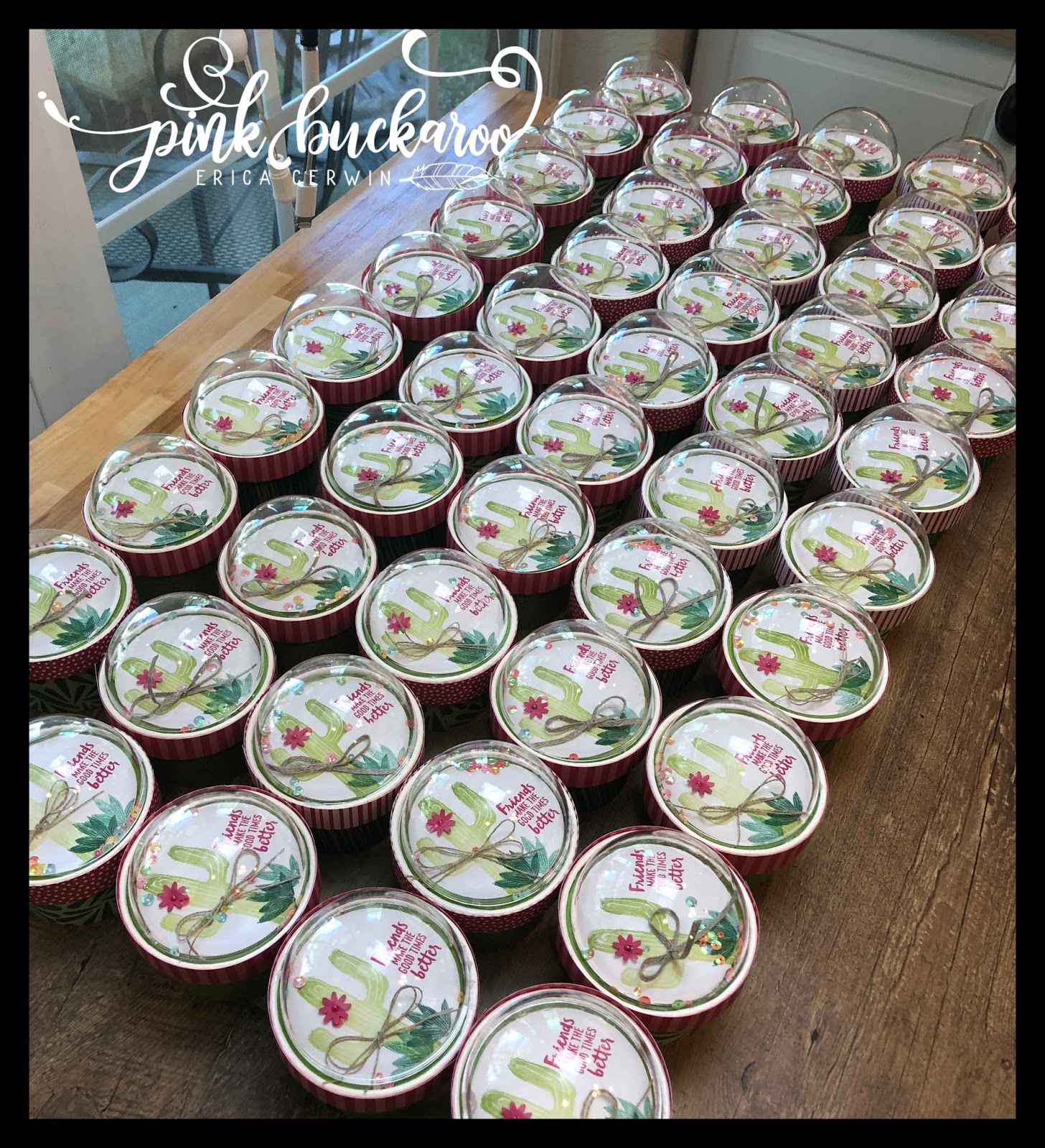 Flowering Desert Sweet Cups - Pink Buckaroo Designs