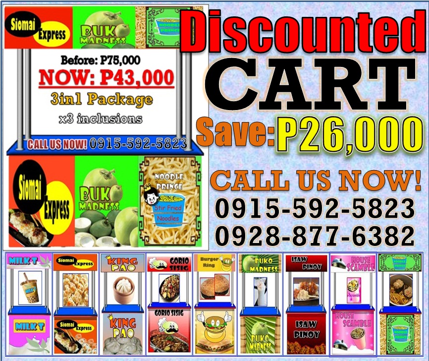 BUKO SHAKE FOOD CART FRANCHISE BUSINESS: BUKO MADNESS FOOD CART FRANCHISE